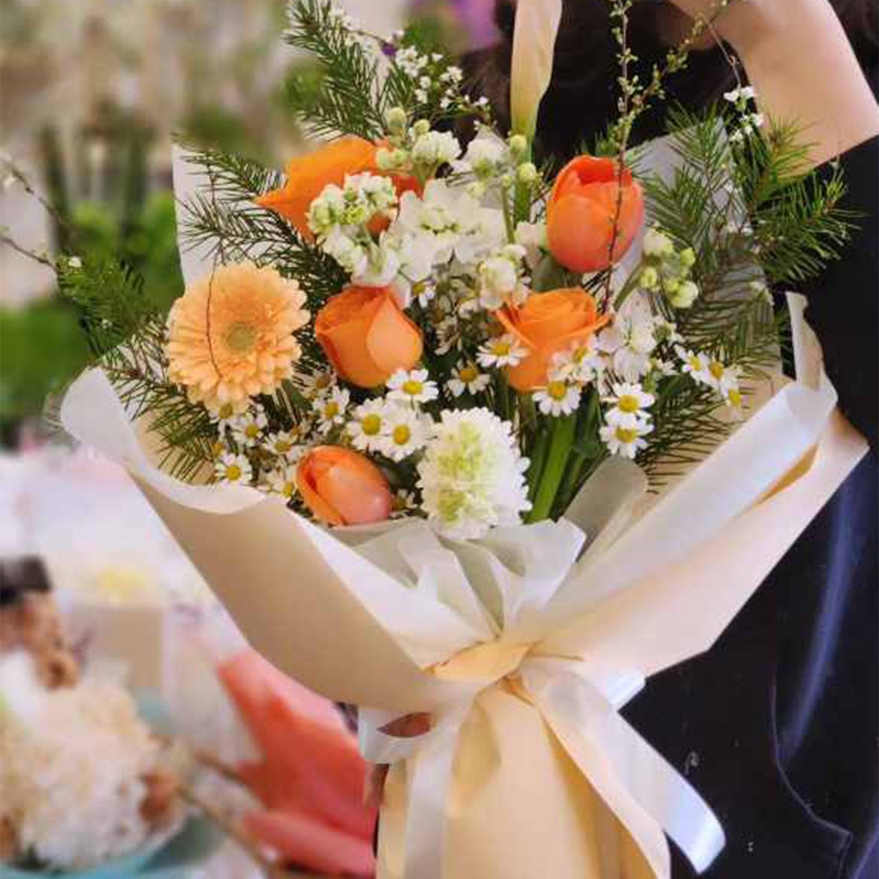 S사이즈튤립 혼합 커스텀 배민 장보기∙쇼핑