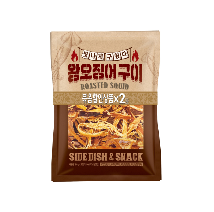 왕오징어구이80gX2 | 배민 장보기∙쇼핑
