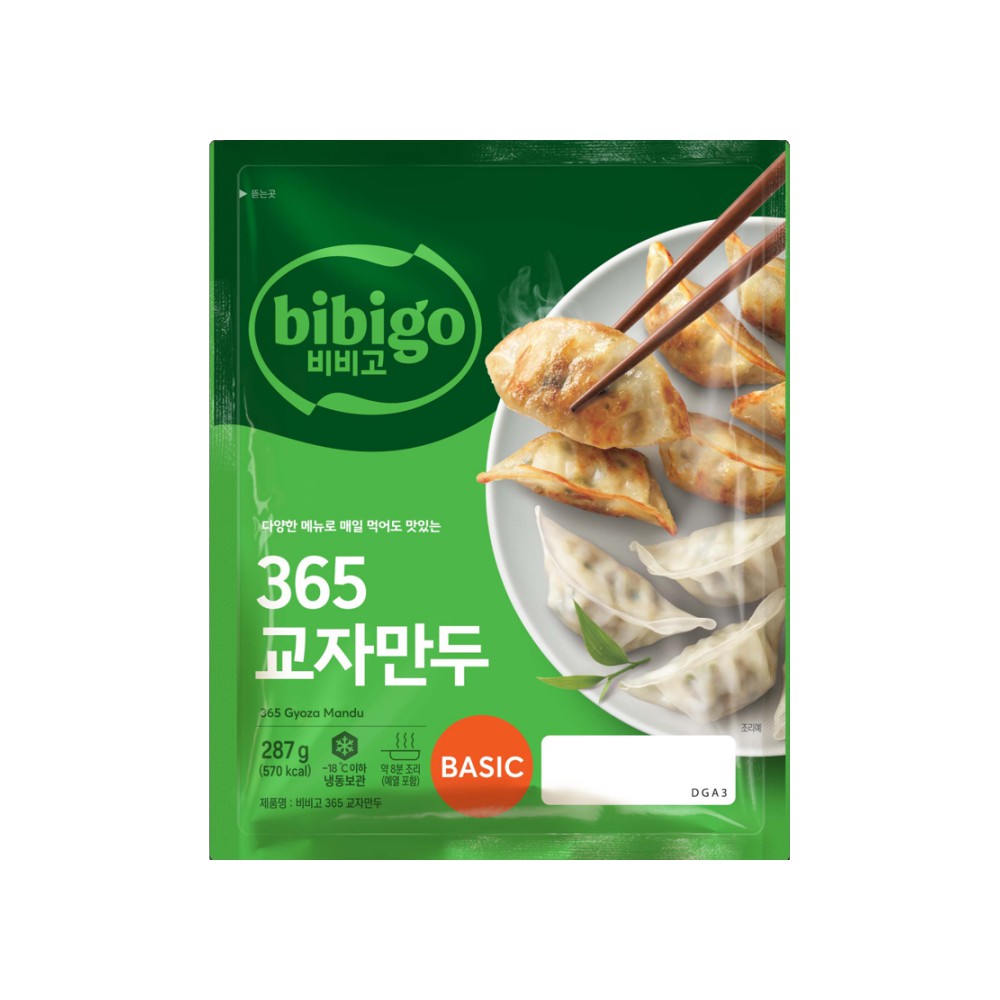 (2+1, 3개묶음)CJ)비비고365교자287g | 배민 장보기∙쇼핑