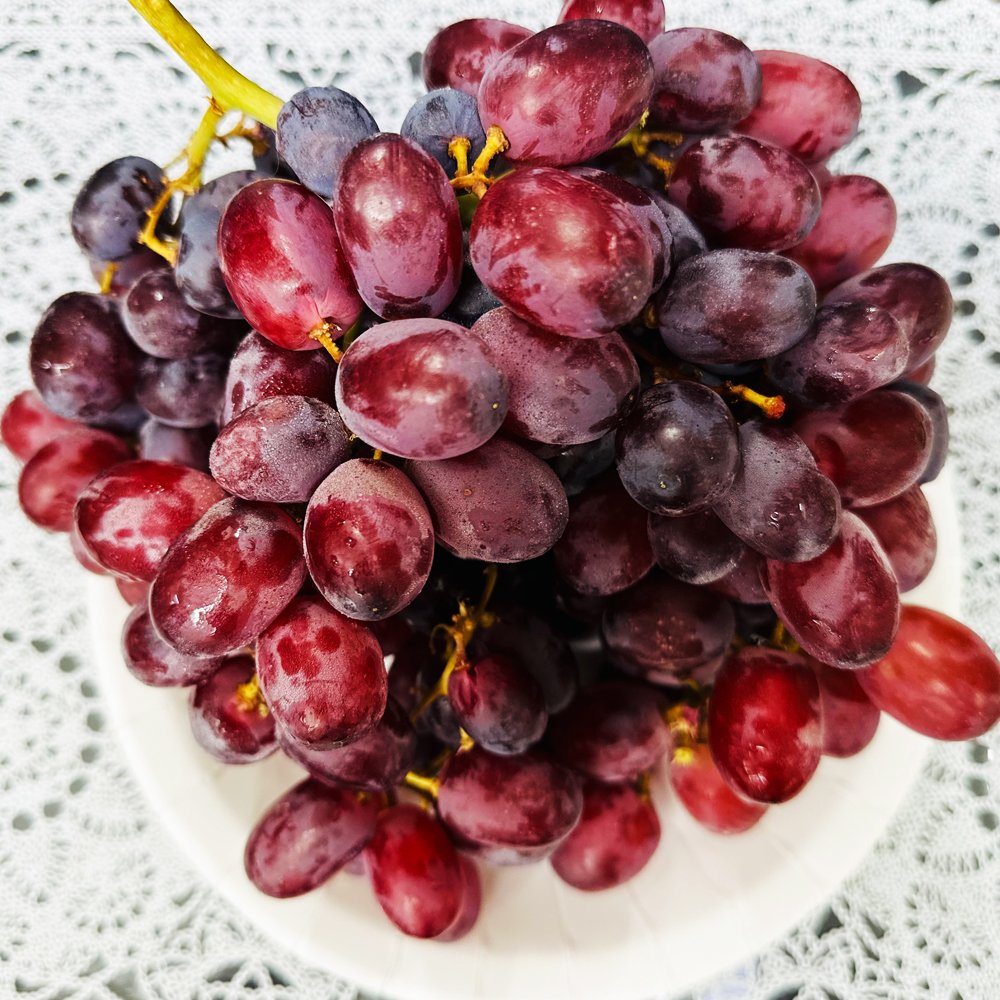 달고 맛있는 크림슨포도 1송이 신장 품절남마트 배민 장보기∙쇼핑