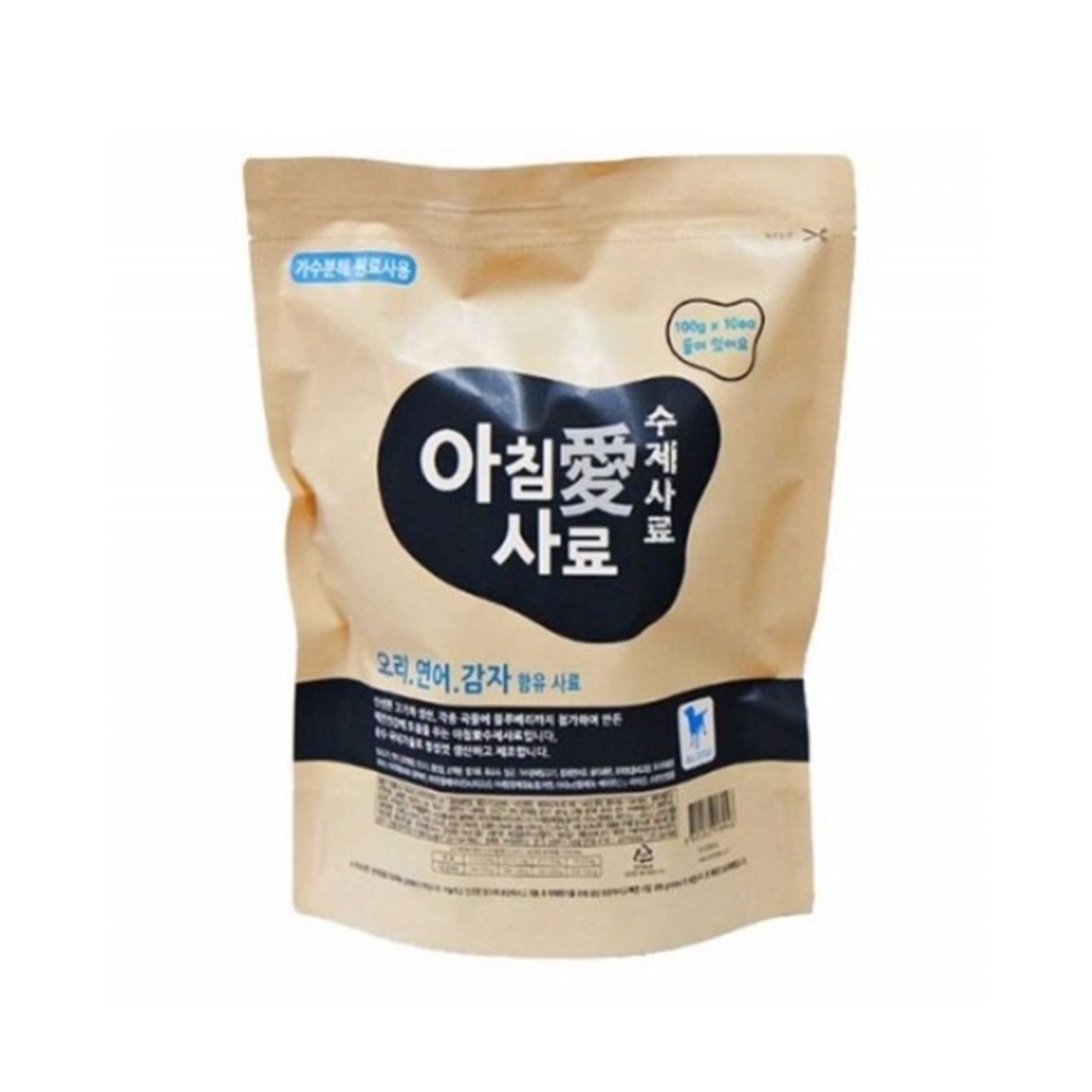 아침애 가수분해 천연 수제사료 1kg오리연어감자 배민 장보기∙쇼핑