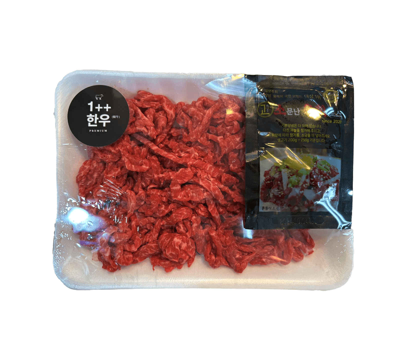 냉장한우1 육회 100g 배민 장보기∙쇼핑