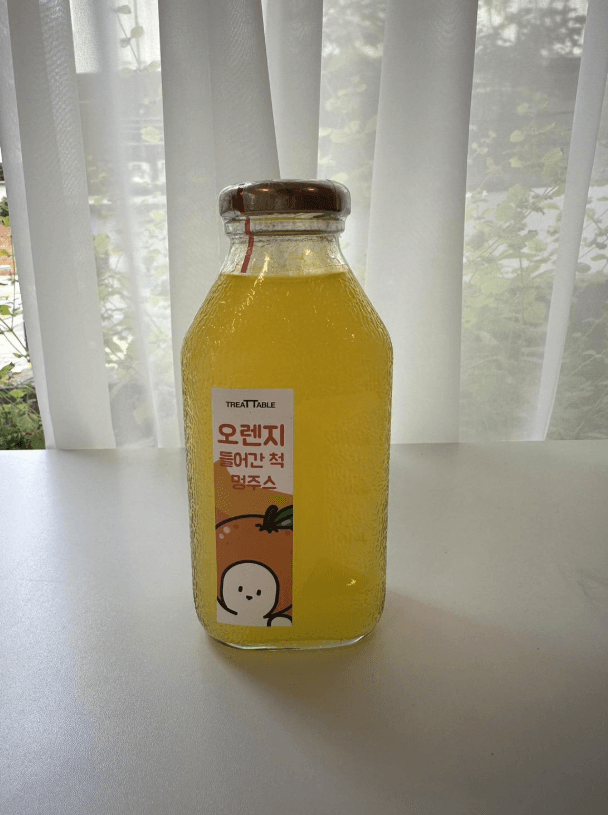 멍주스 오렌지 들어간 척 250ml 배민 장보기∙쇼핑