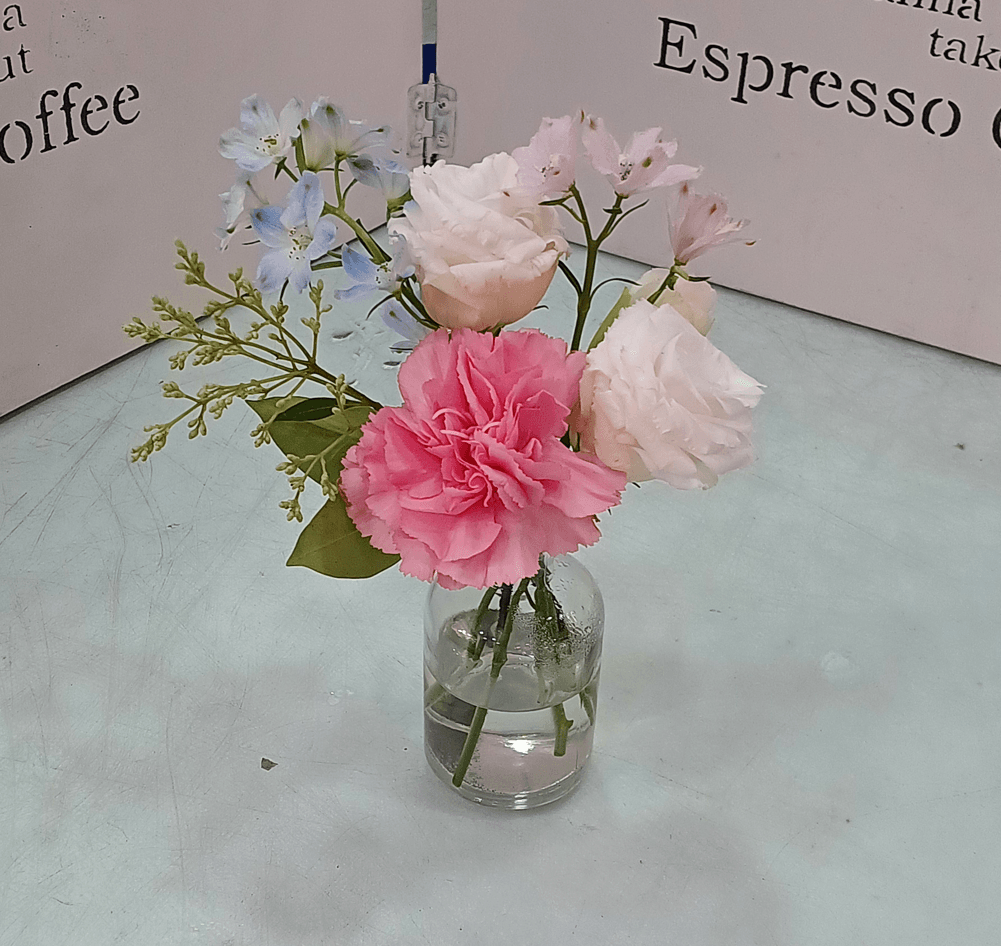 카네이션 리시안샤스 델피늄 배민 장보기∙쇼핑