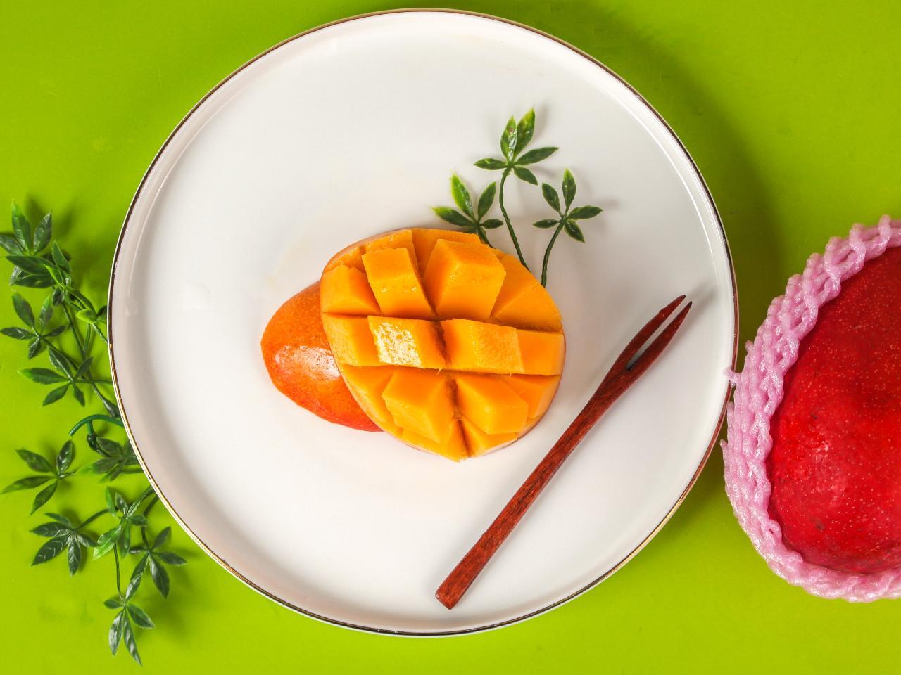 애플 망고 후숙완료 1개 컷팅 배민 장보기∙쇼핑