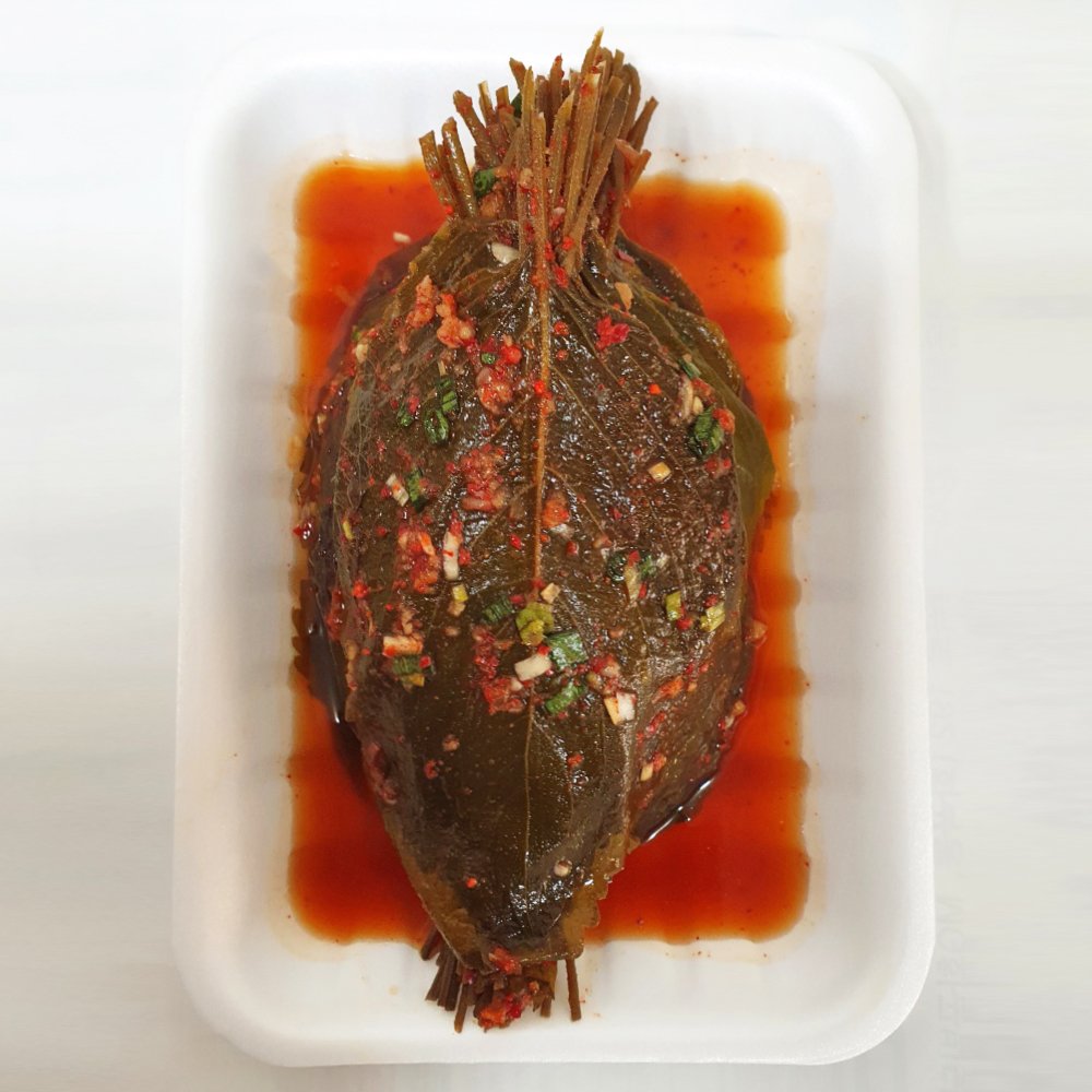 잘 익은 묵은깻잎김치 400g 화곡 부부반찬 배민 장보기∙쇼핑
