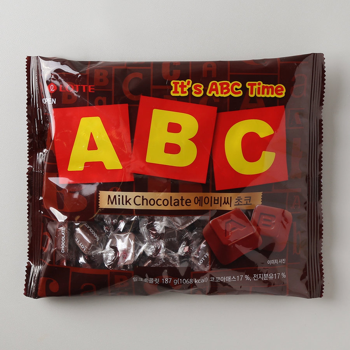 롯데 ABC 초코렛 187G | 배민 장보기∙쇼핑