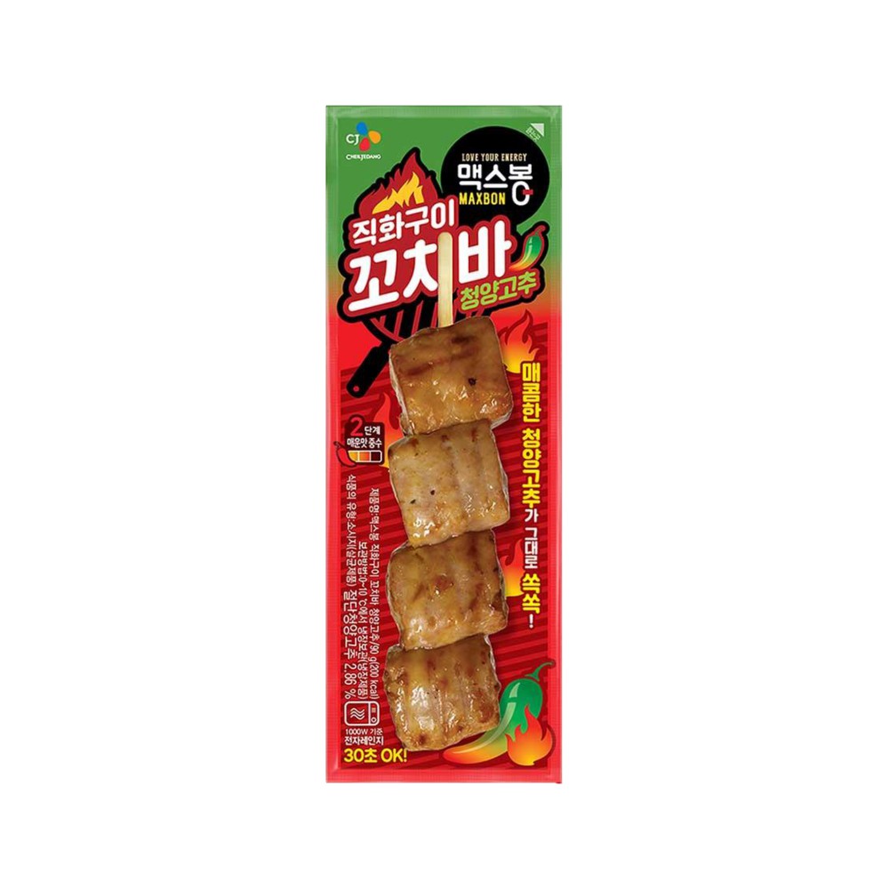 (2+1, 3개묶음)CJ)맥스봉꼬치바청양90g | 배민 장보기∙쇼핑