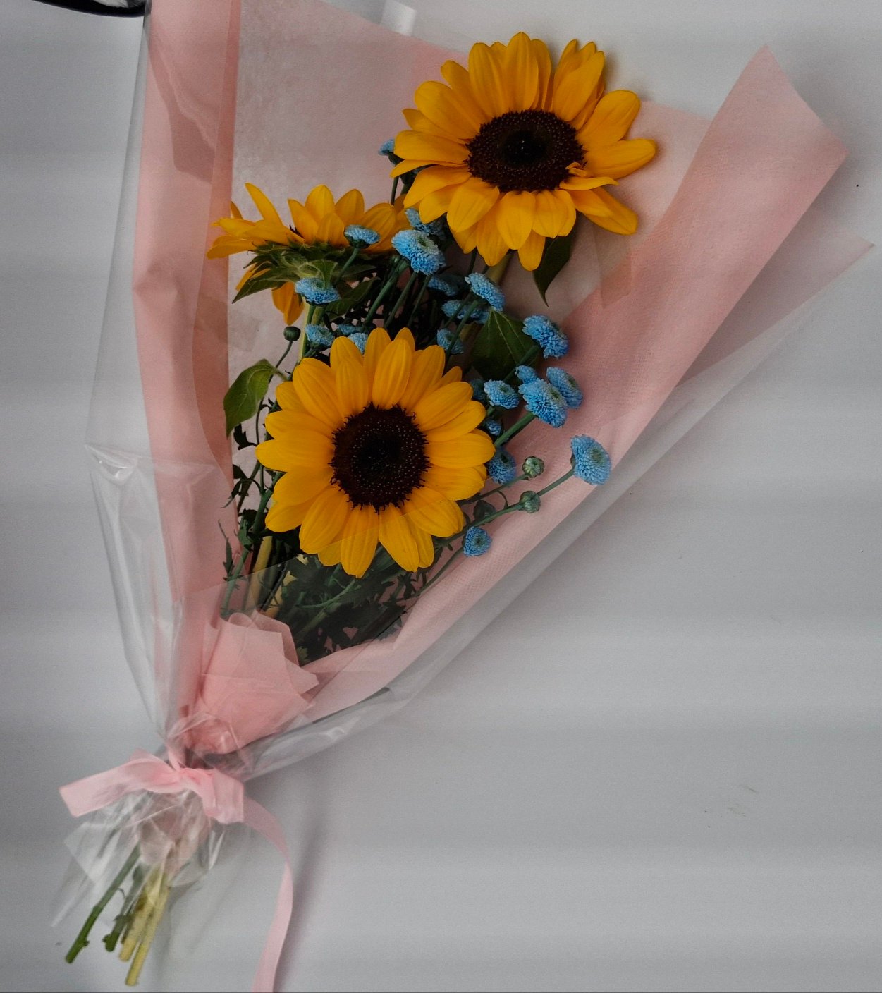 해바라기 생화 꽃다발 배민 장보기∙쇼핑