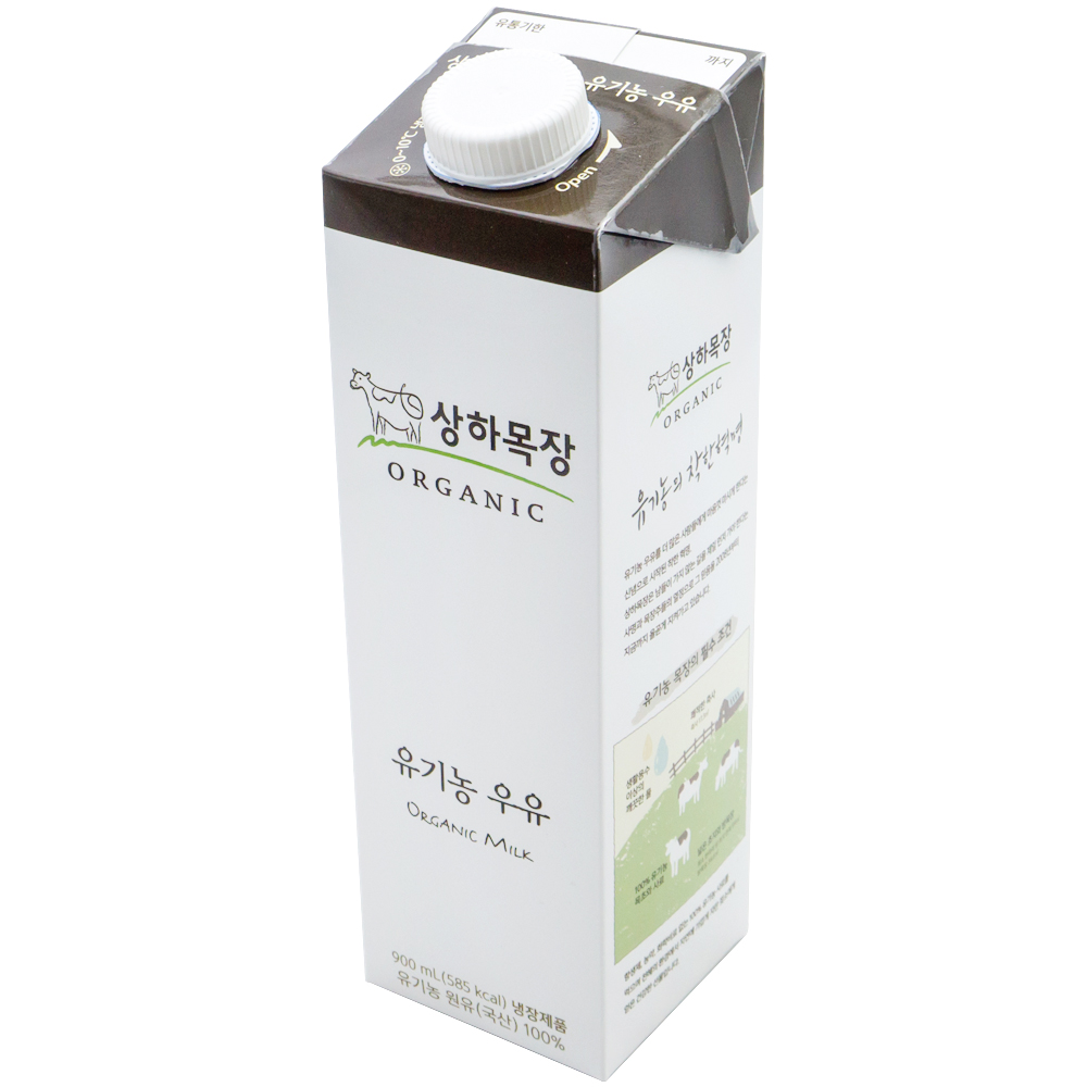 상하목장유기농우유900ml 배민 장보기∙쇼핑