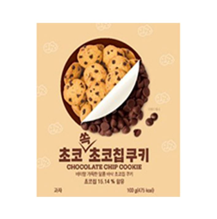 유어스 초코쏙초코칩쿠키 봉지 배민 장보기∙쇼핑