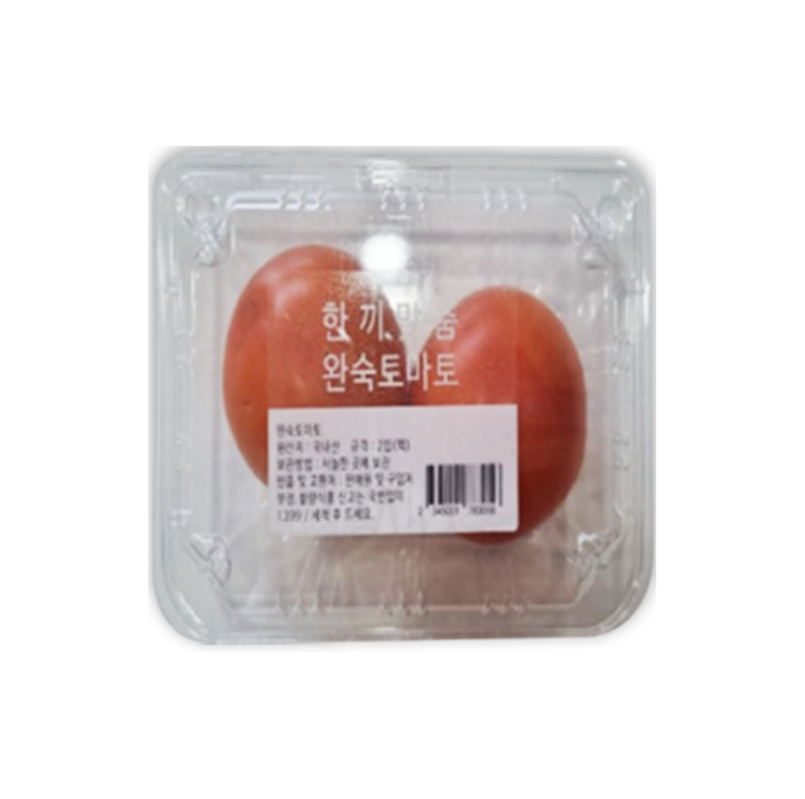 한끼맞춤완숙토마토2입팩 배민 장보기∙쇼핑