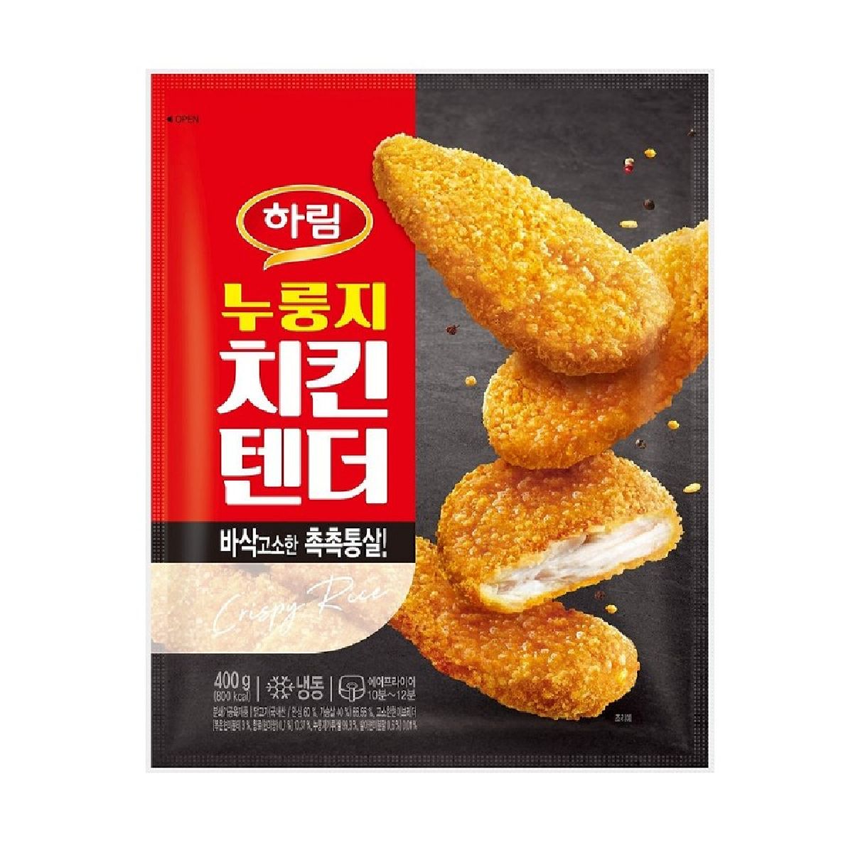 하림 누룽지 치킨텐더 400g 배민 장보기∙쇼핑