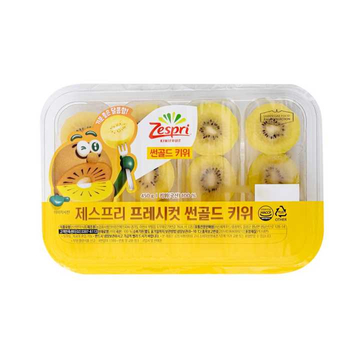 제스프리 프레시컷 썬골드키위 450g팩 배민 장보기∙쇼핑