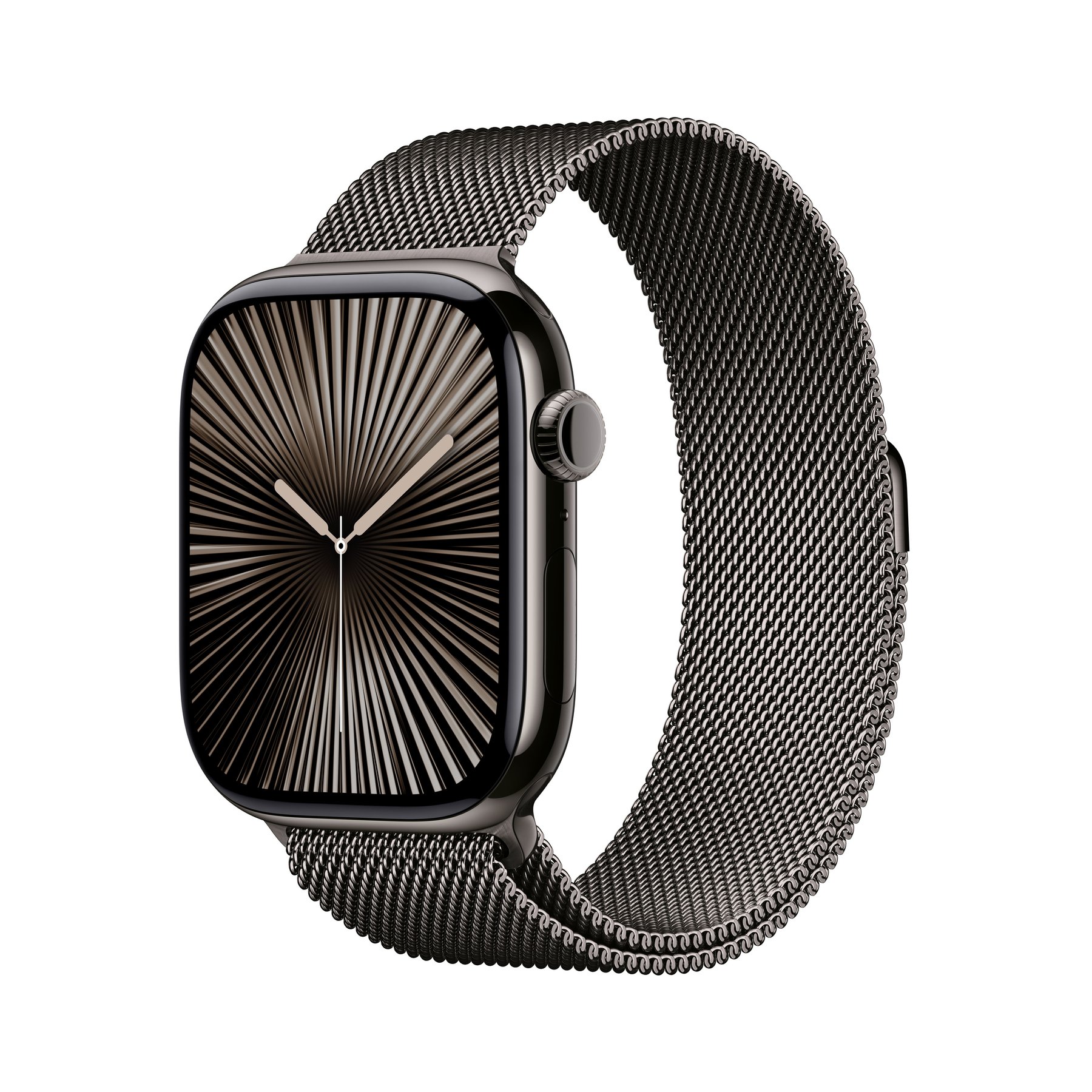 Apple Watch Series 10 Gps Cellular 46mm 슬레이트 티타늄 케이스 슬레이트 밀레니즈 루프