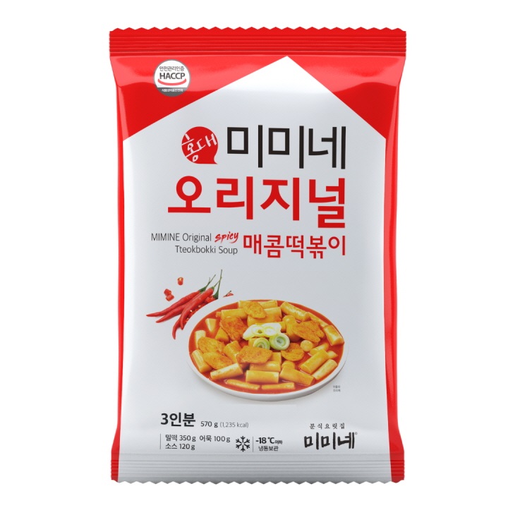 미미네오리지널매콤떡볶이570g | 배민 장보기∙쇼핑
