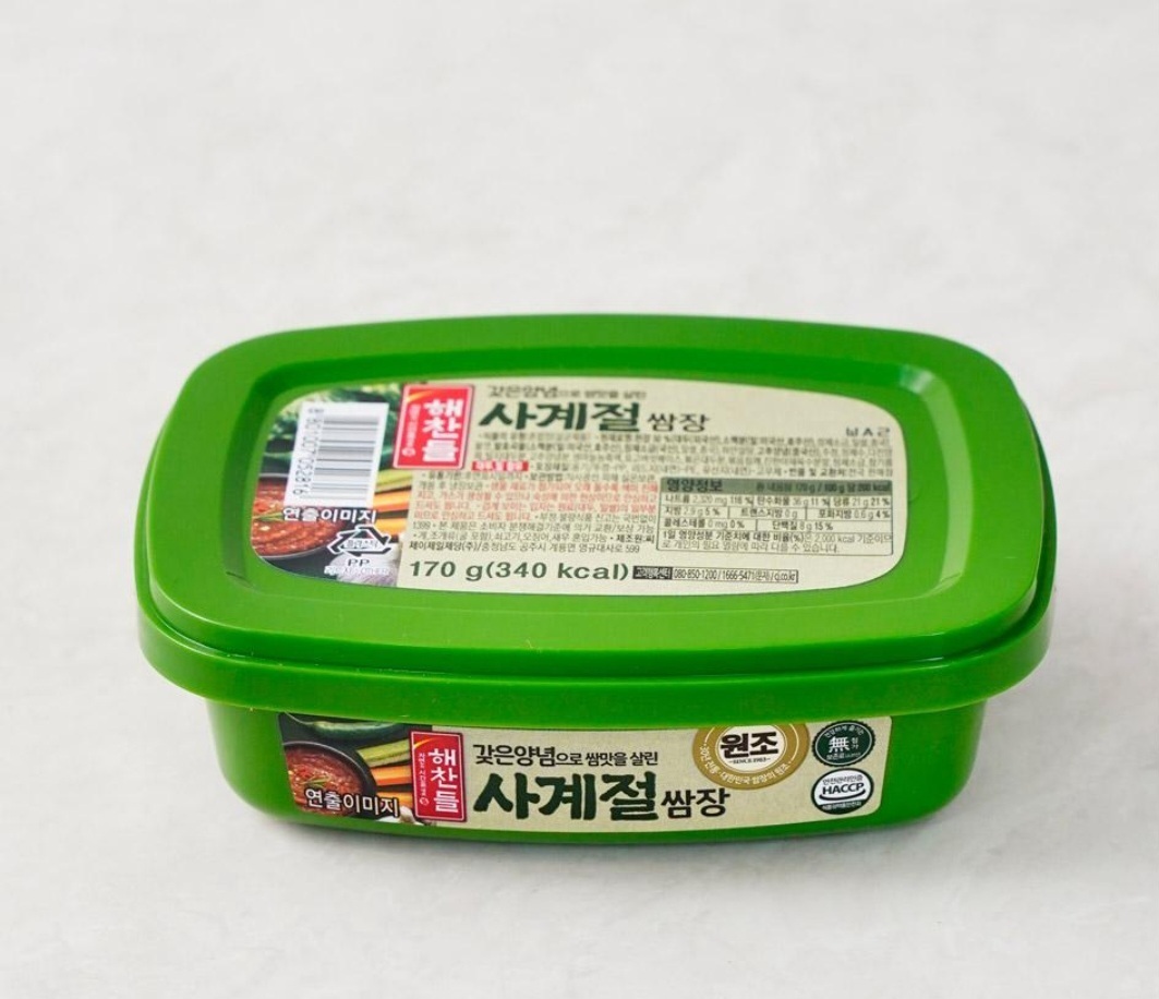 해찬들 사계절 쌈장170g 배민 장보기∙쇼핑