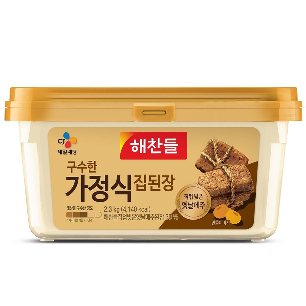 CJ 해찬들 구수한 집 된장 2KG | 배민 장보기∙쇼핑