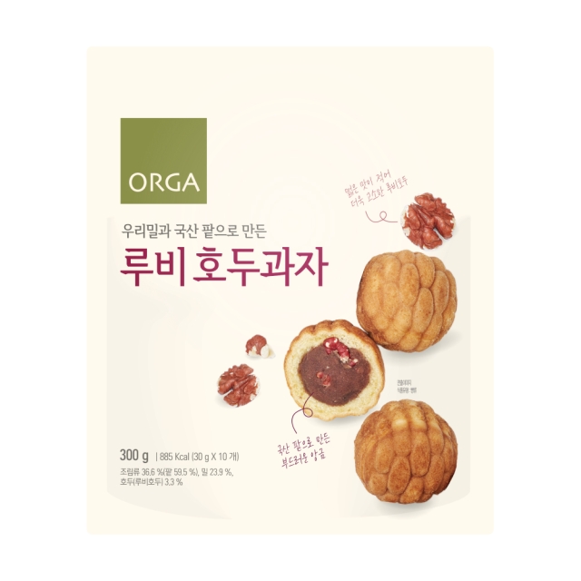 Orga 루비호두과자 300g 배민 장보기∙쇼핑