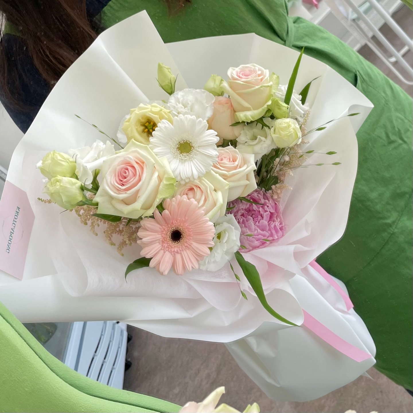 중형 꽃다발 배민 장보기∙쇼핑