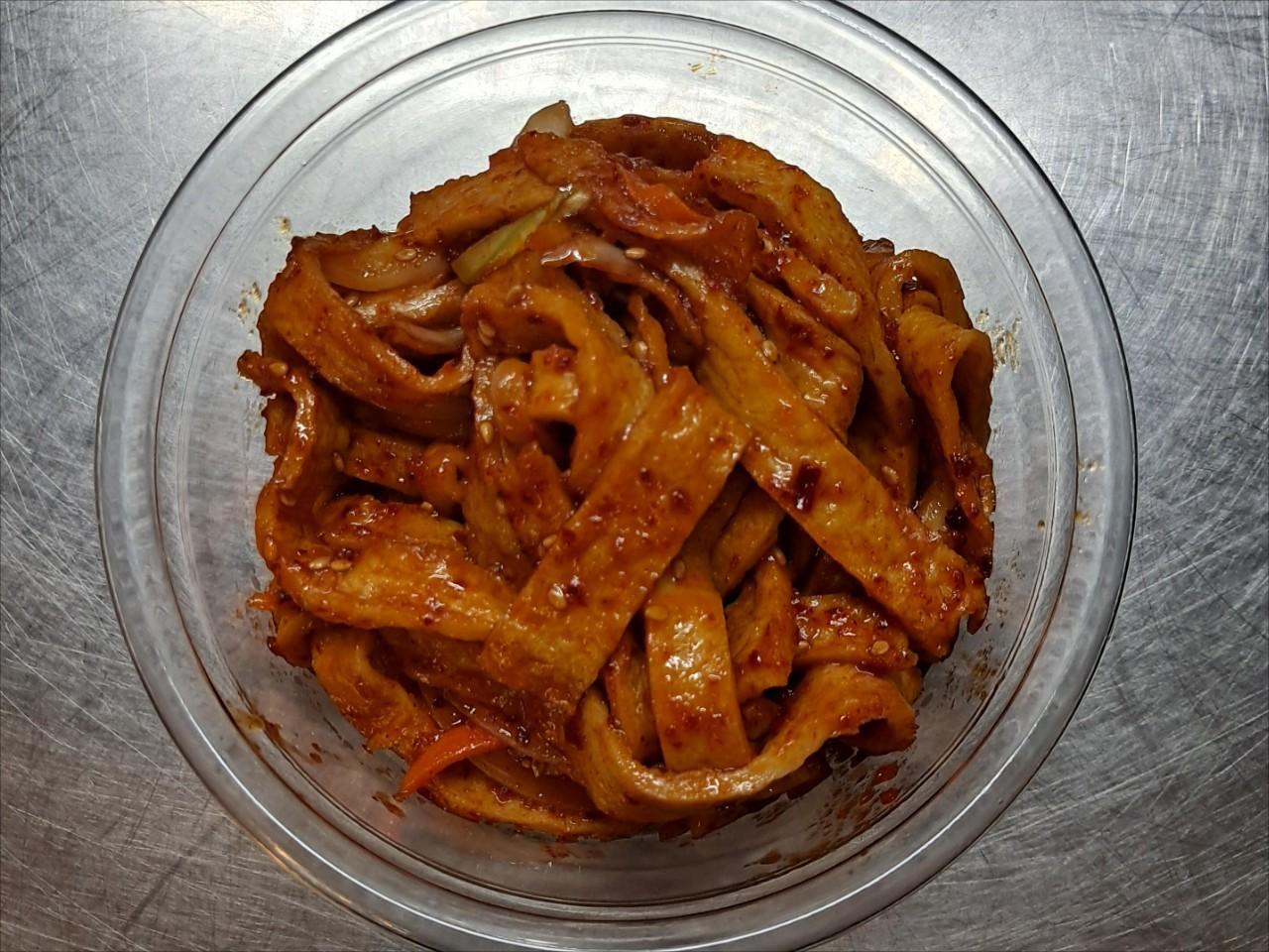 빨간 양념 어묵 볶음100g 배민 장보기∙쇼핑