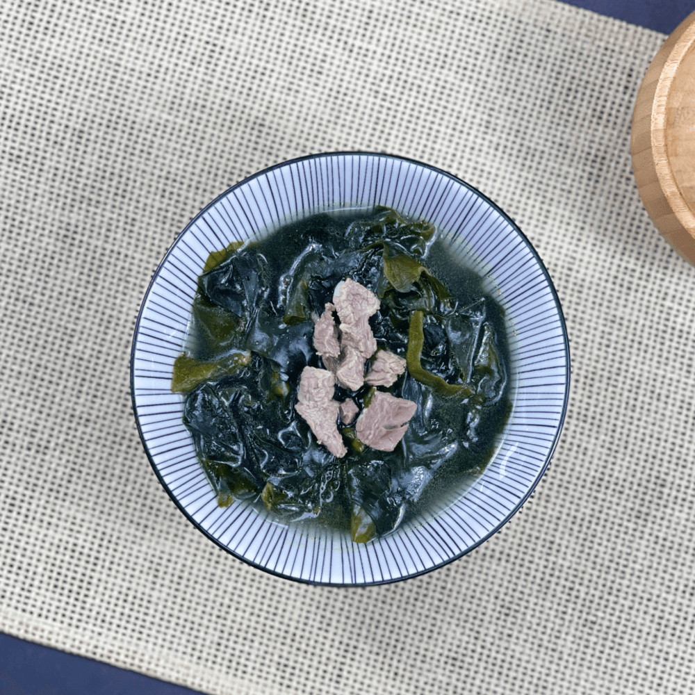 완도산 미역으로 만든 한우미역국 700g 중동 장터반찬 배민 장보기∙쇼핑