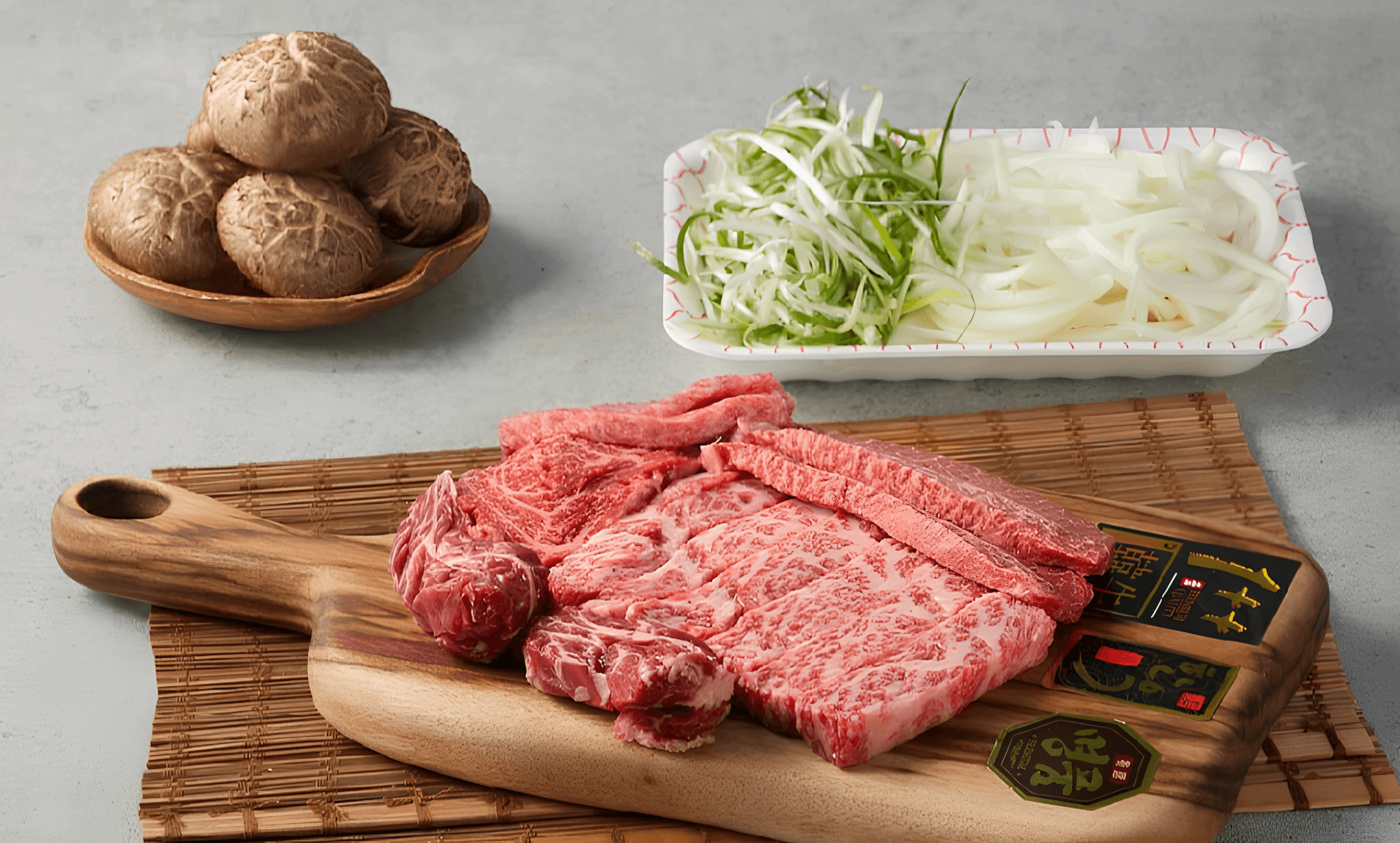 Premium Luxury 한우 암소 1등급 랜덤 로스구이 Or 모둠 로스구이 300g 배민 장보기∙쇼핑