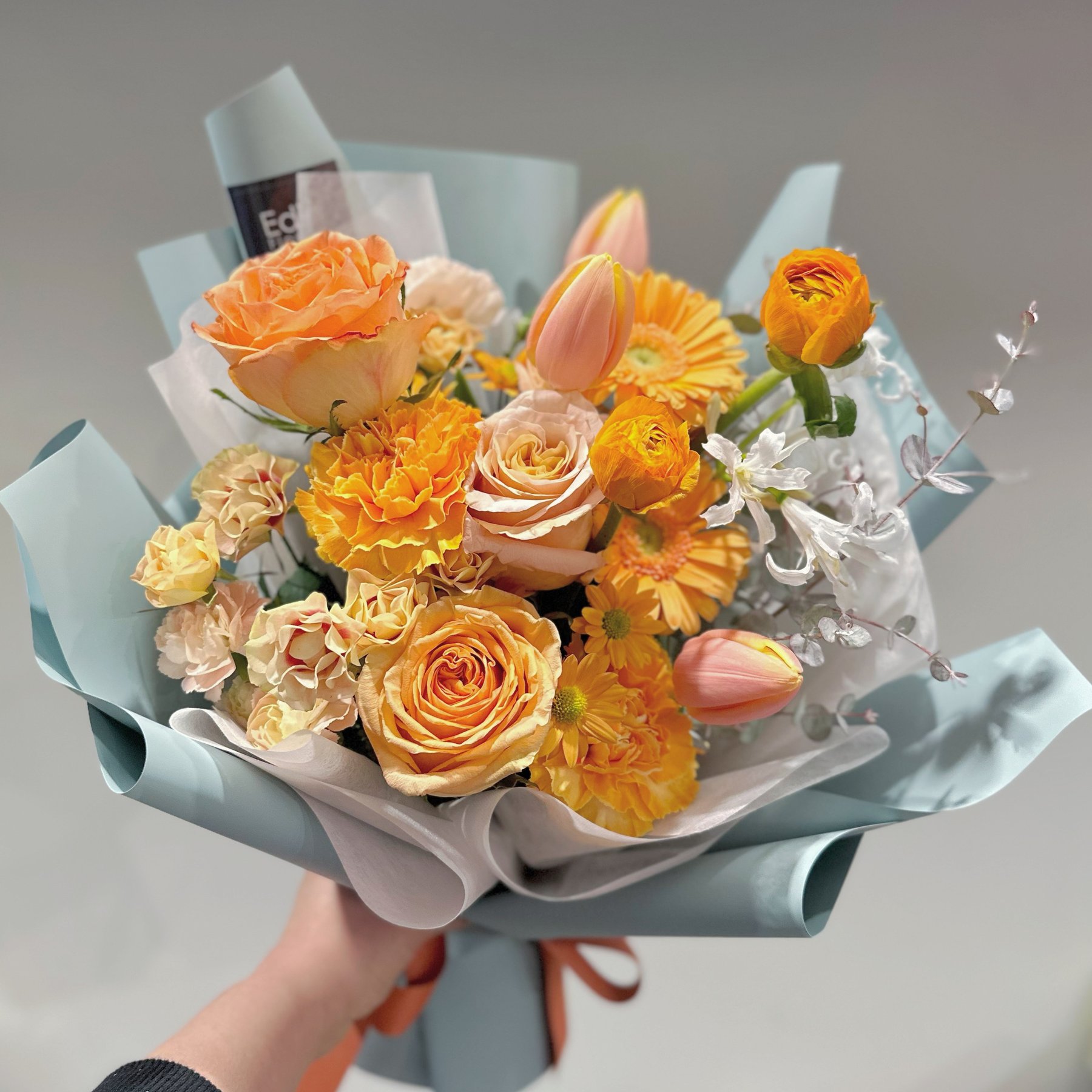 로멘틱피치m Led 전구 쇼핑백증정 배민 장보기∙쇼핑