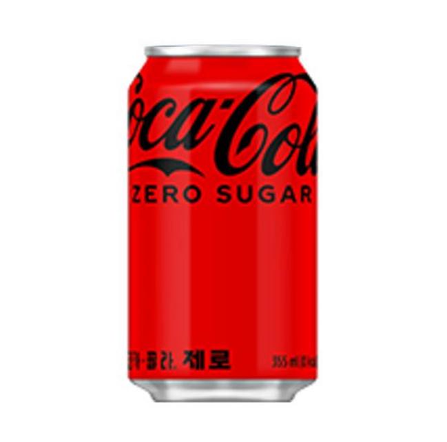 21 코카콜라제로캔355ml 배민 장보기∙쇼핑