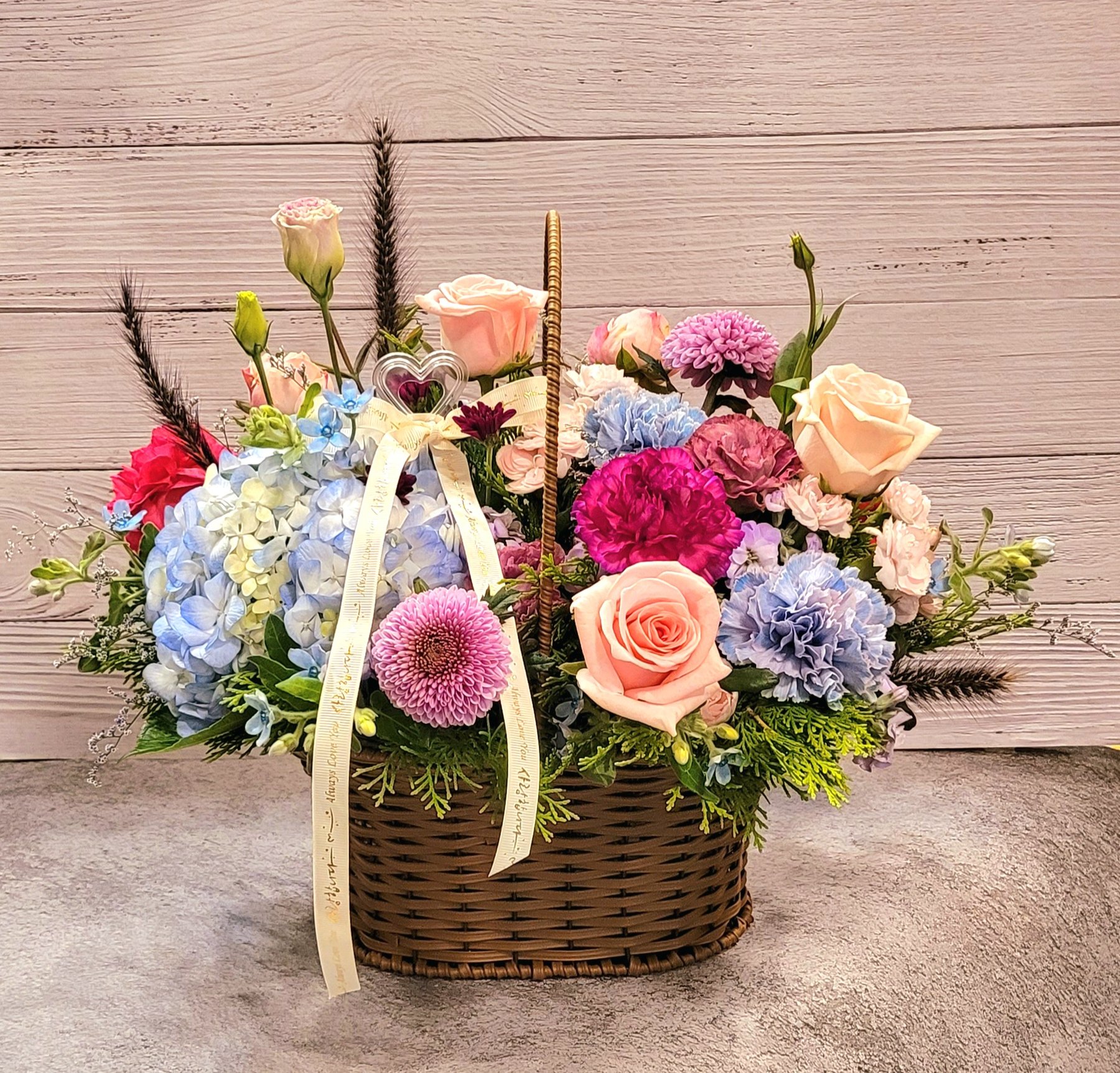 꽃바구니 대 꽃 랜덤 배민 장보기∙쇼핑