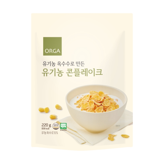 Orga 유기농 콘플레이크 220g 배민 장보기∙쇼핑