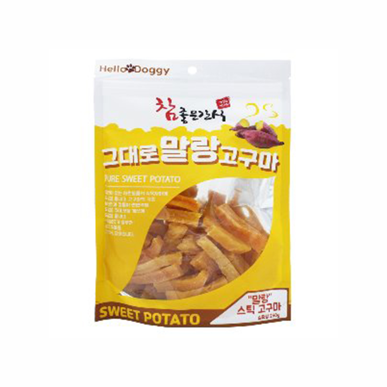 헬로도기 그대로말랑고구마 스틱 250g 배민 장보기∙쇼핑