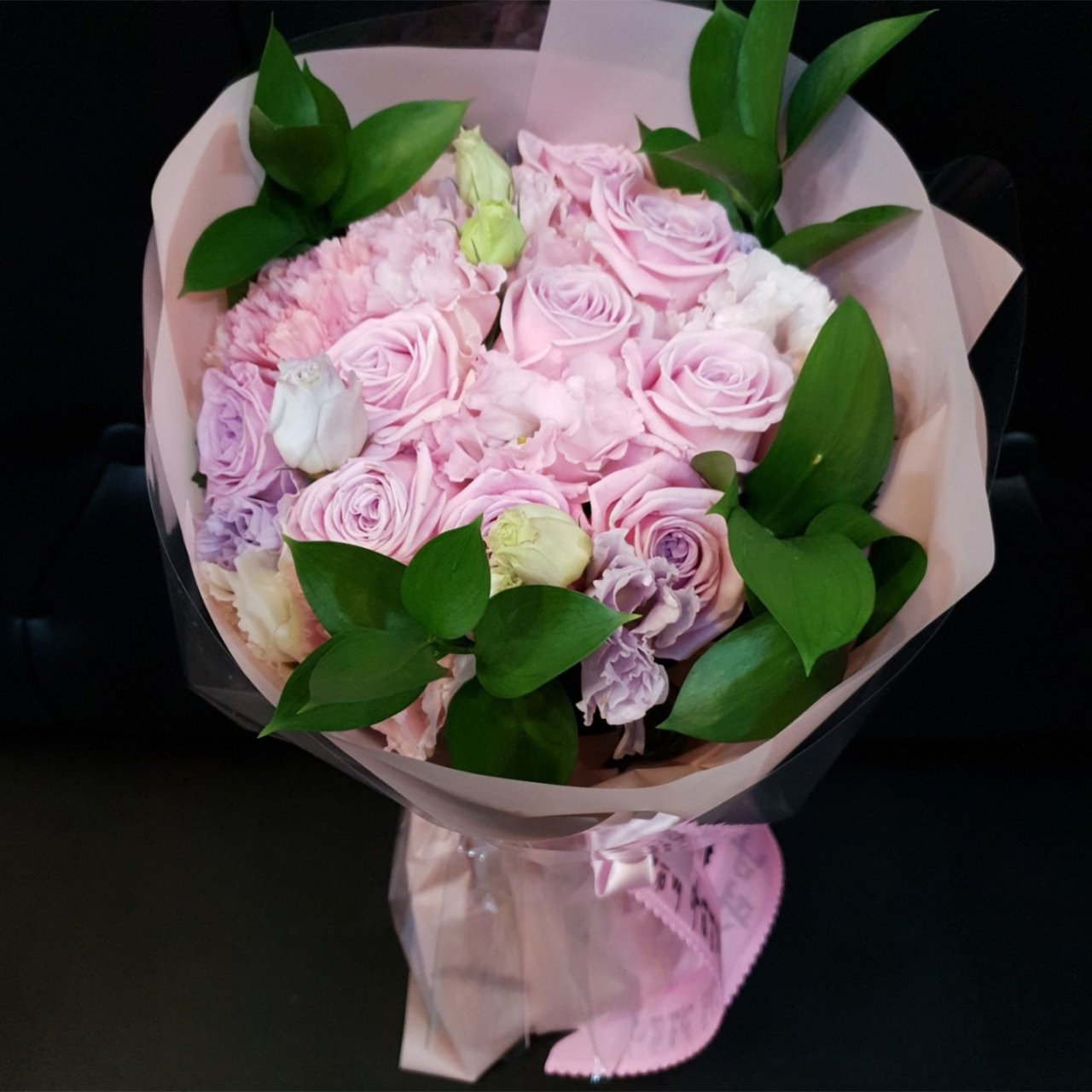 기본 고급형 꽃다발수국장미혼합 배민 장보기∙쇼핑