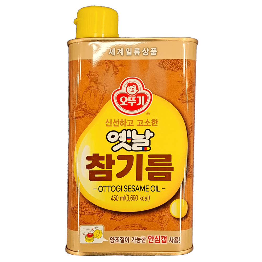오뚜기 옛날 참기름 450ml캔 배민 장보기∙쇼핑