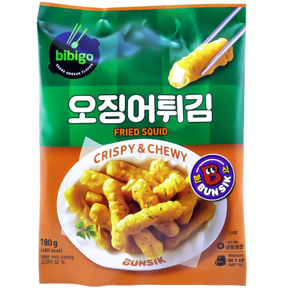 Cj비비고오징어튀김180g 배민 장보기∙쇼핑
