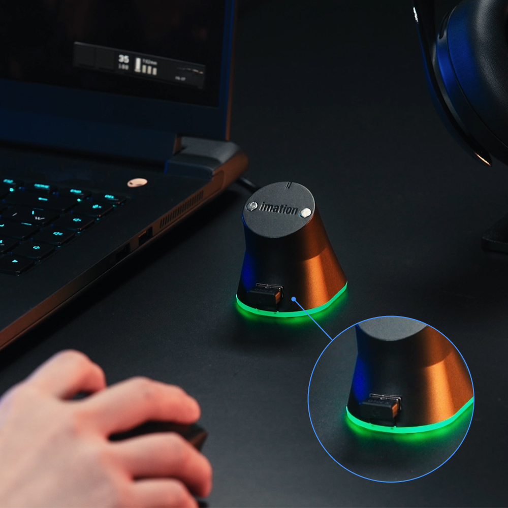 이메이션 차징독2 Rgb 로지텍 무선 게이밍 마우스 충전독 배민 장보기∙쇼핑