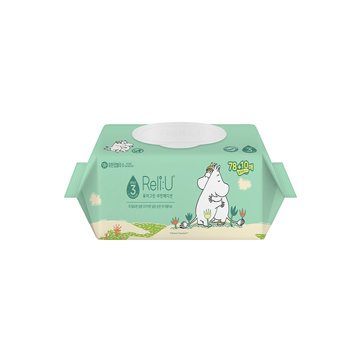 하기스 퓨어그린 물티슈 78매 배민 장보기∙쇼핑