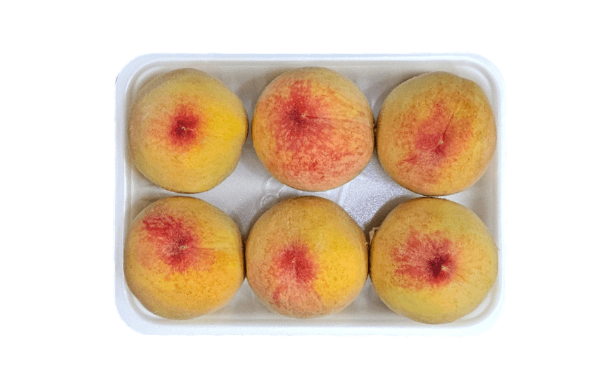 김천 황도 복숭아 1팩 6입1kg 배민 장보기∙쇼핑