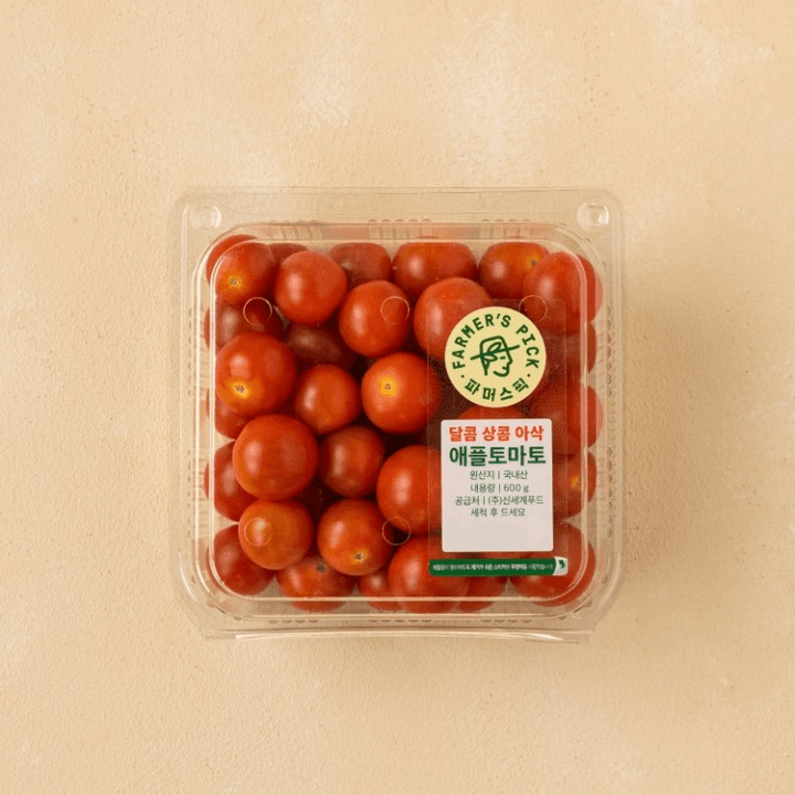 E애플토마토600g팩 배민 장보기∙쇼핑