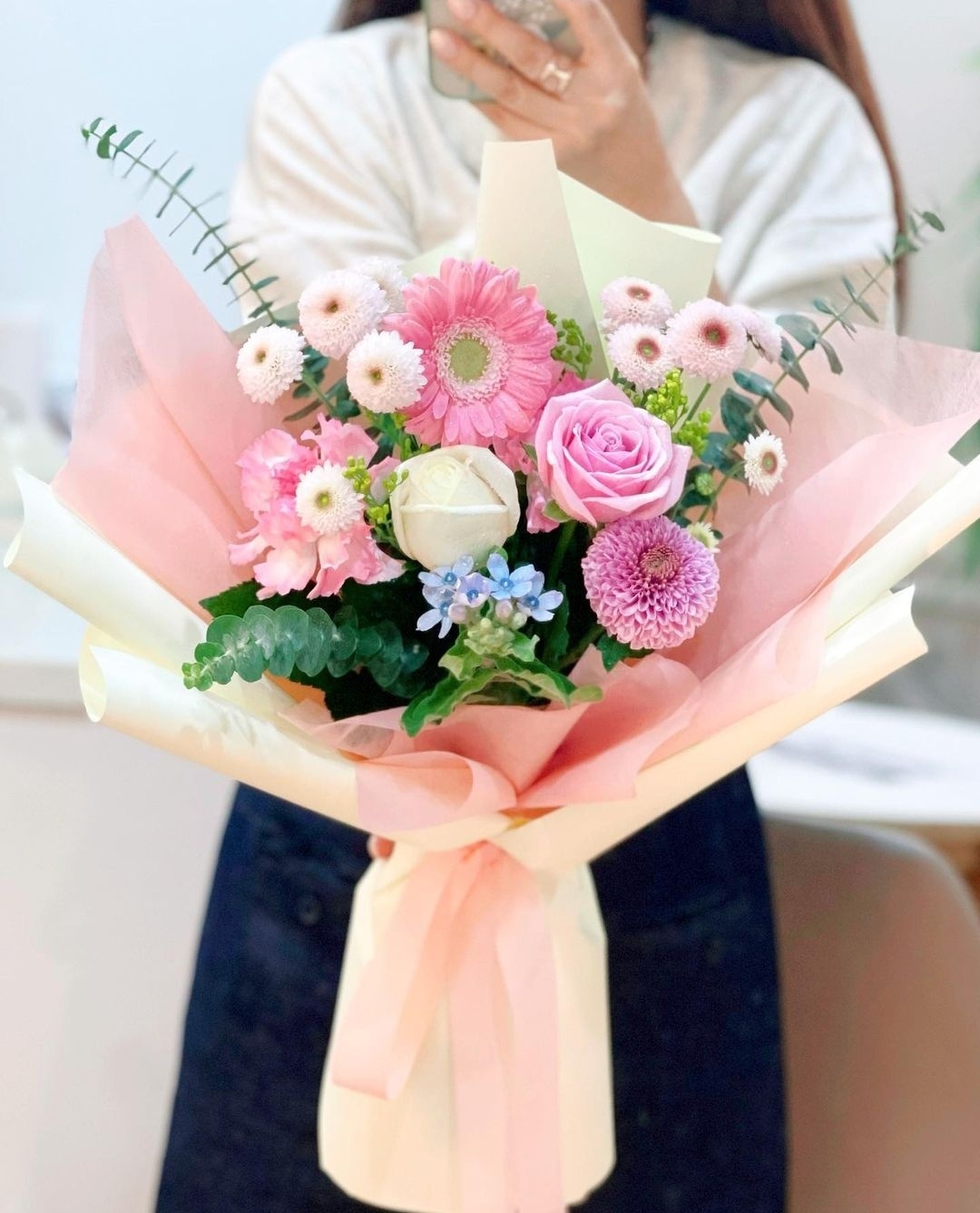 랜덤꽃다발l 배민 장보기∙쇼핑