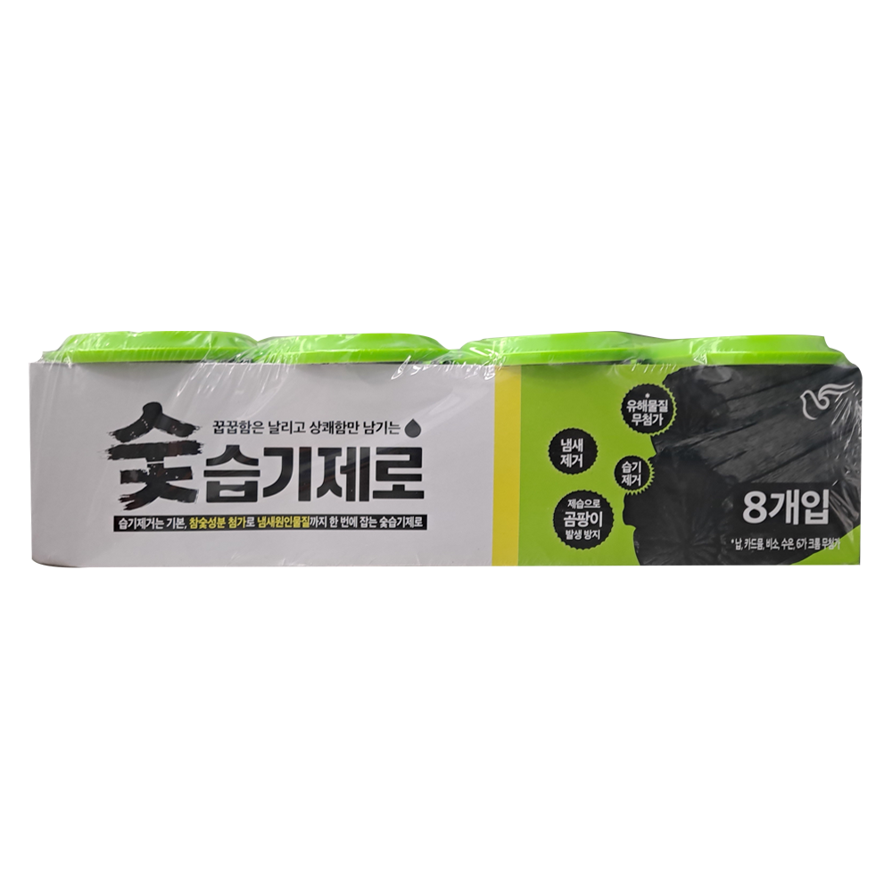 피죤 숯 습기제로 습기제거제 8개입 배민 장보기∙쇼핑