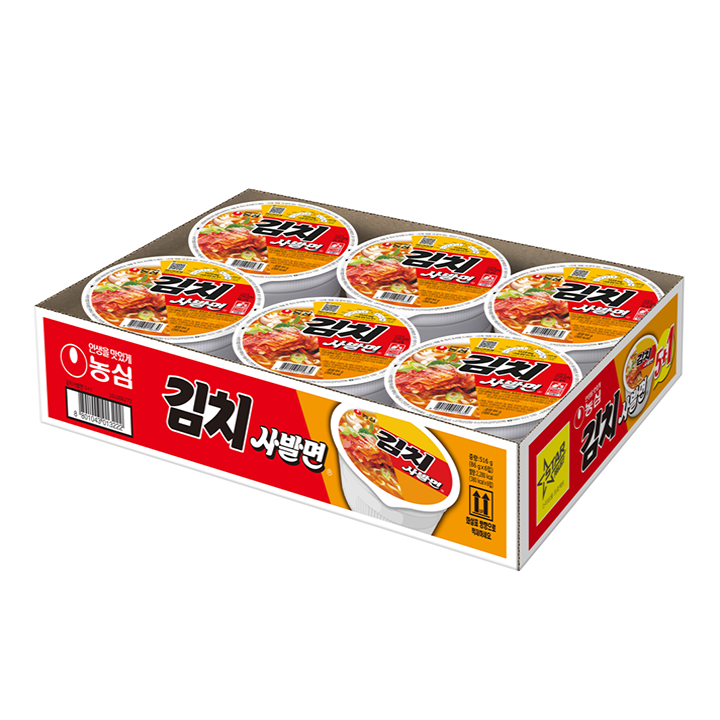 스타 농심 김치사발면86g6입 배민 장보기∙쇼핑