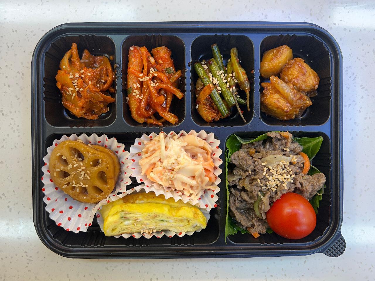 반찬도시락반찬만 구성되어 있어요반찬랜덤 1팩 배민 장보기∙쇼핑