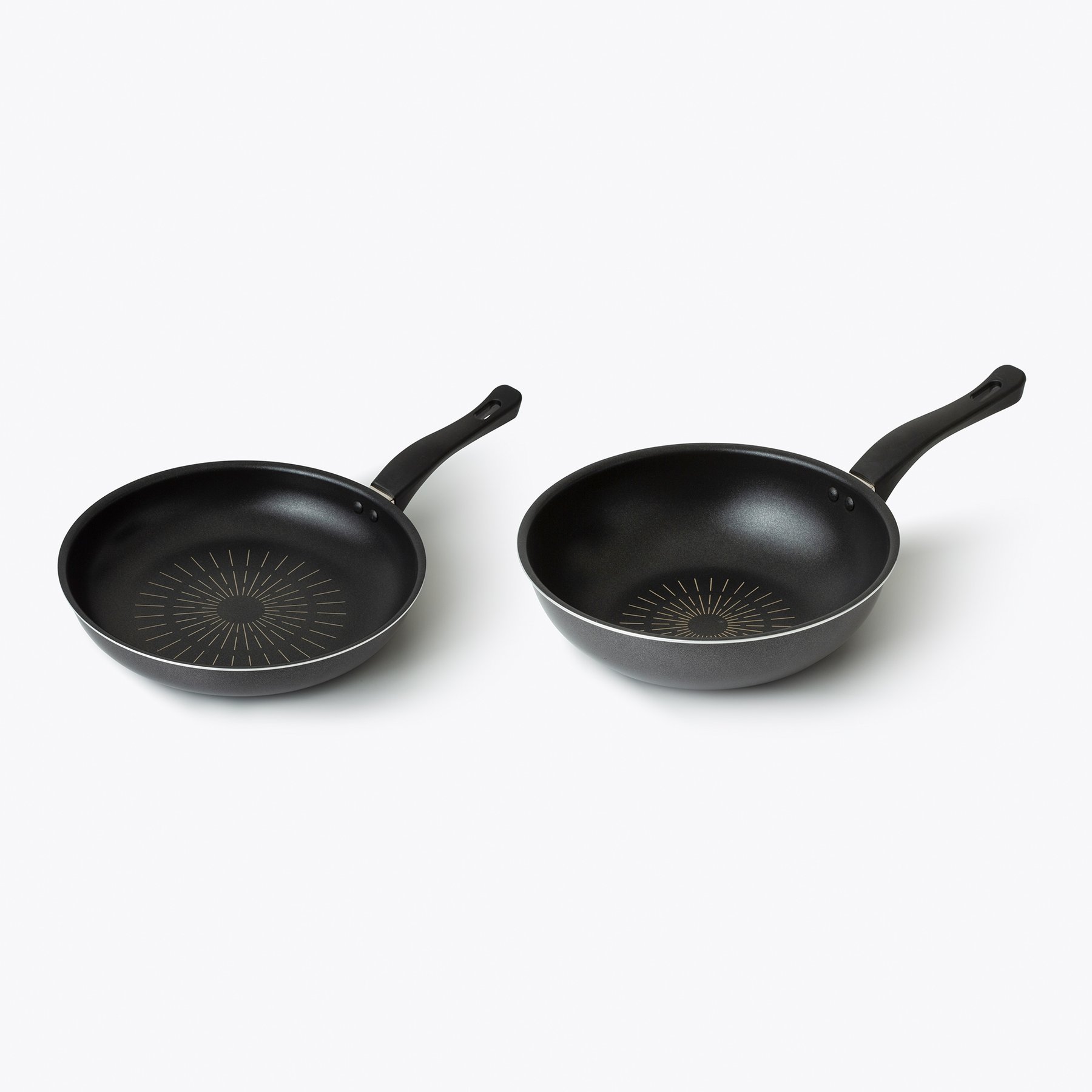 Jaju자주 가스 전용 다이아몬드 코팅 프라이팬 궁중팬 세트28cm26cm 배민 장보기∙쇼핑