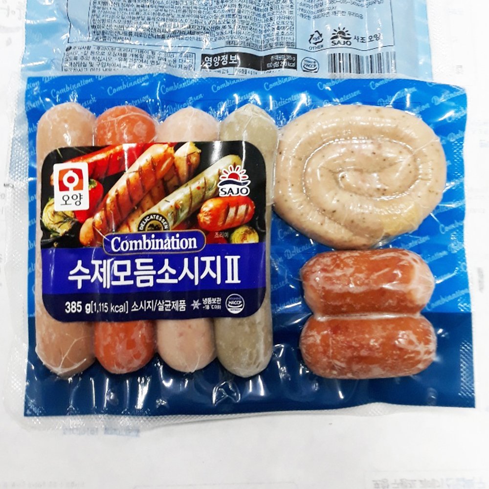 한돈 수제 모듬 소시지 1팩 양산남부 오륙도식자재마트 배민 장보기∙쇼핑
