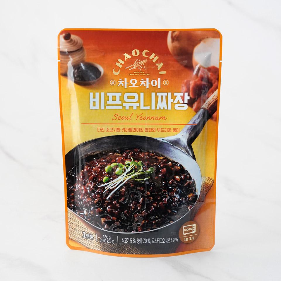 차오차이 비프유니짜장 180g 배민 장보기∙쇼핑
