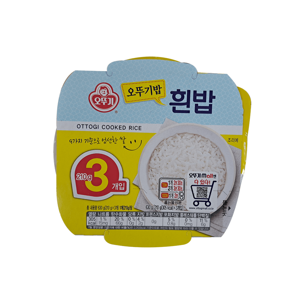 맛있는 오뚜기밥 210g3입 배민 장보기∙쇼핑