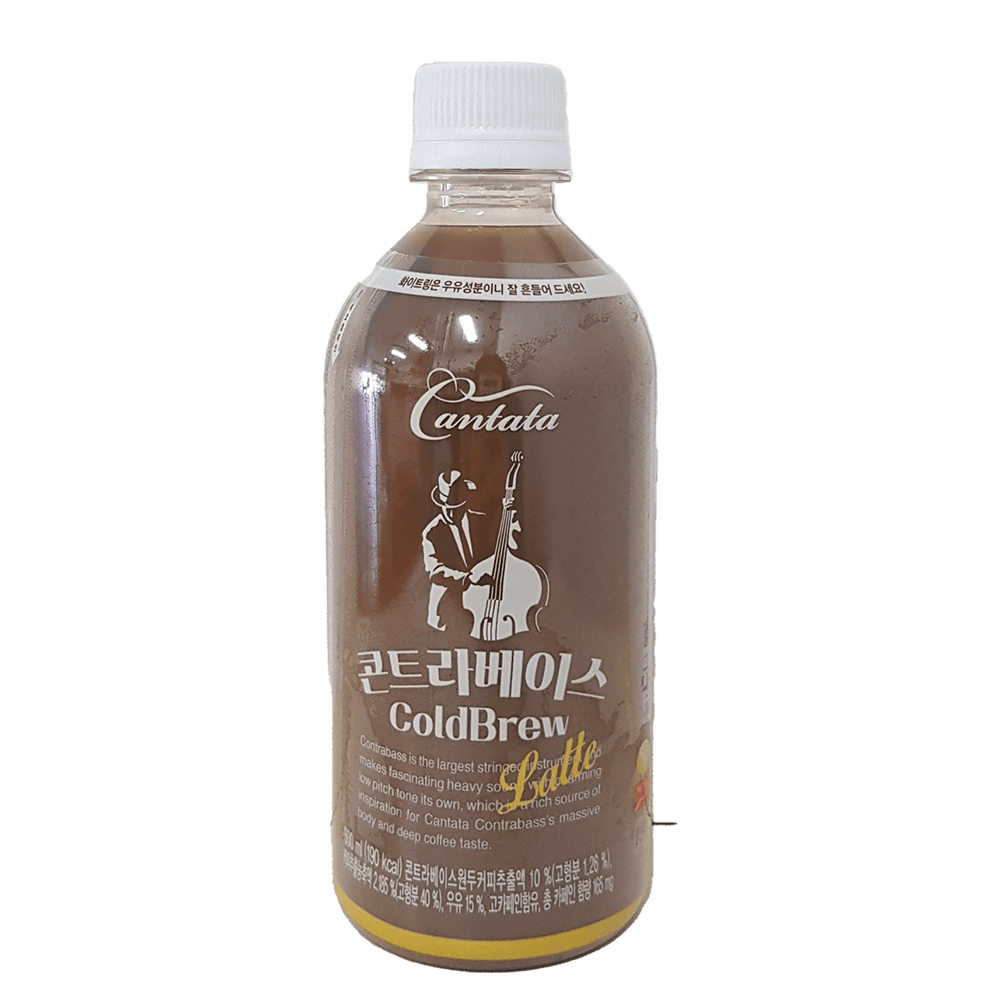 라떼 콘트라베이스 콜드브루칸타타 500ml 배민 장보기∙쇼핑