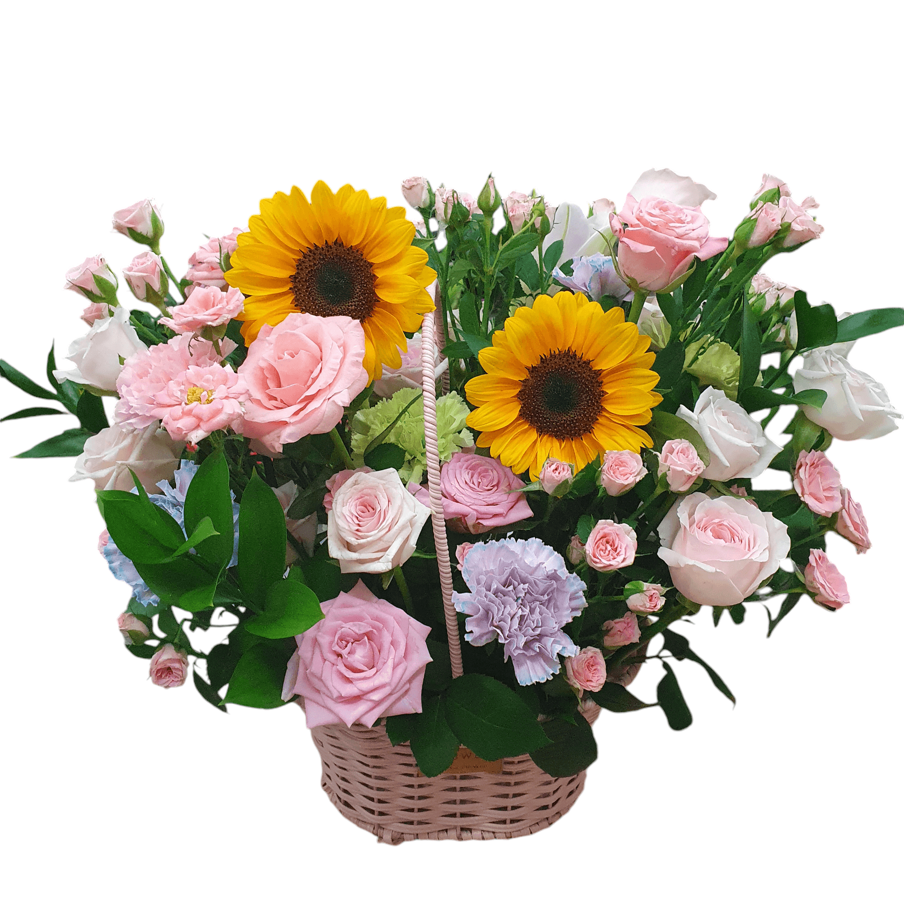 해바라기 꽃바구니 배민 장보기∙쇼핑
