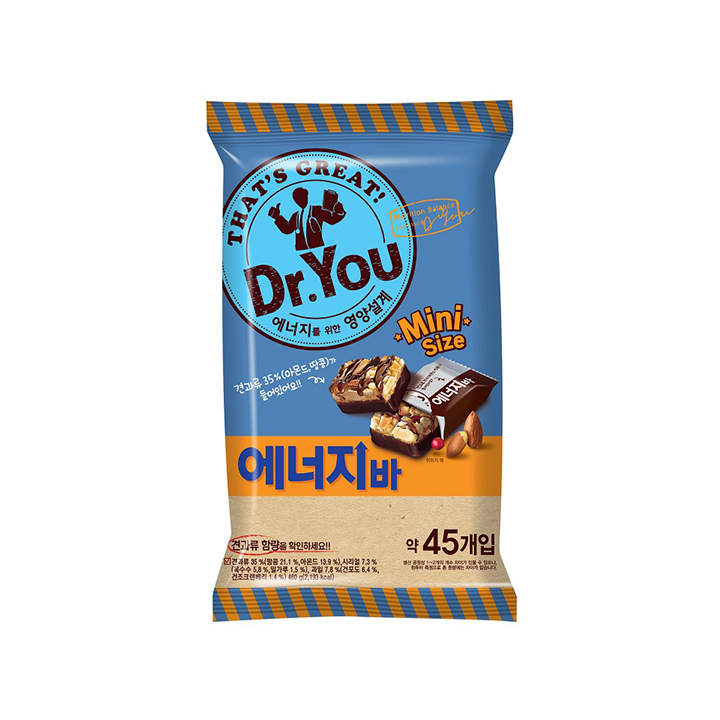 B 오리온 닥터유 에너지바 460g 배민 장보기∙쇼핑